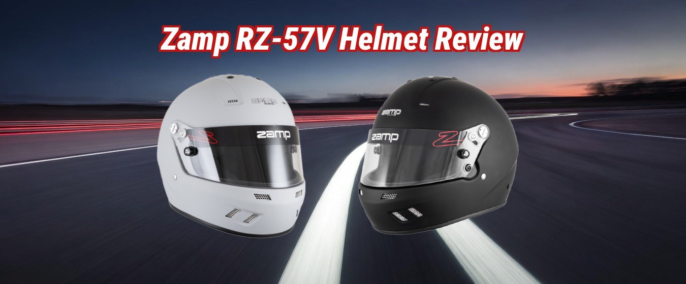 Zamp RZ-57V Racing Helmet Review: Snell SA2025 with Max Venting — FAST ...