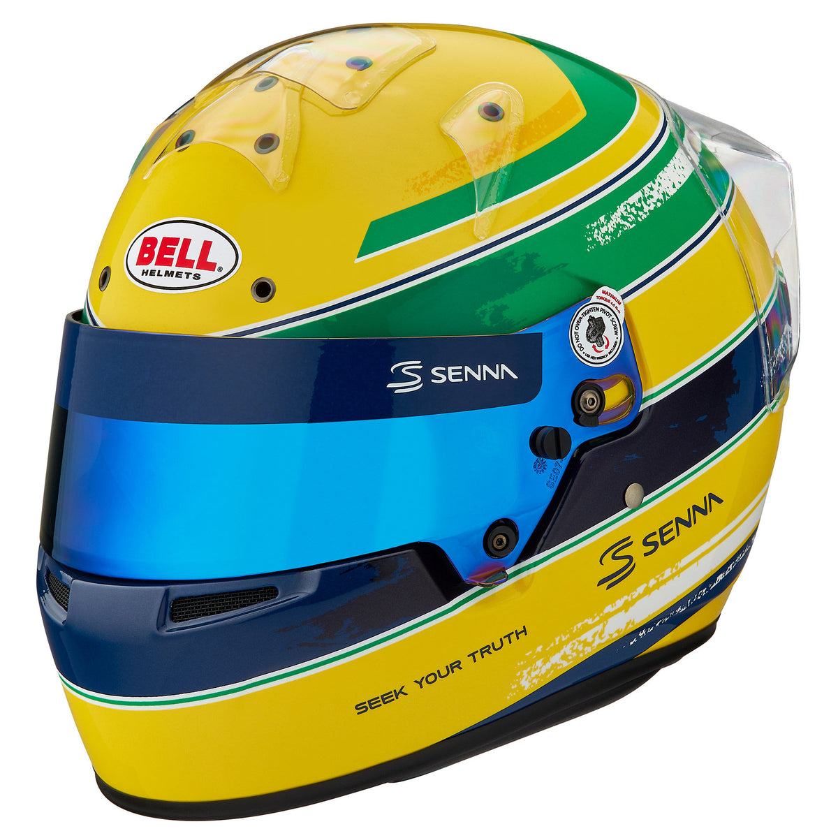 Bell KC7-CMR Kart Helmet, Ayrton Senna Special Edition, Fast Racer ...