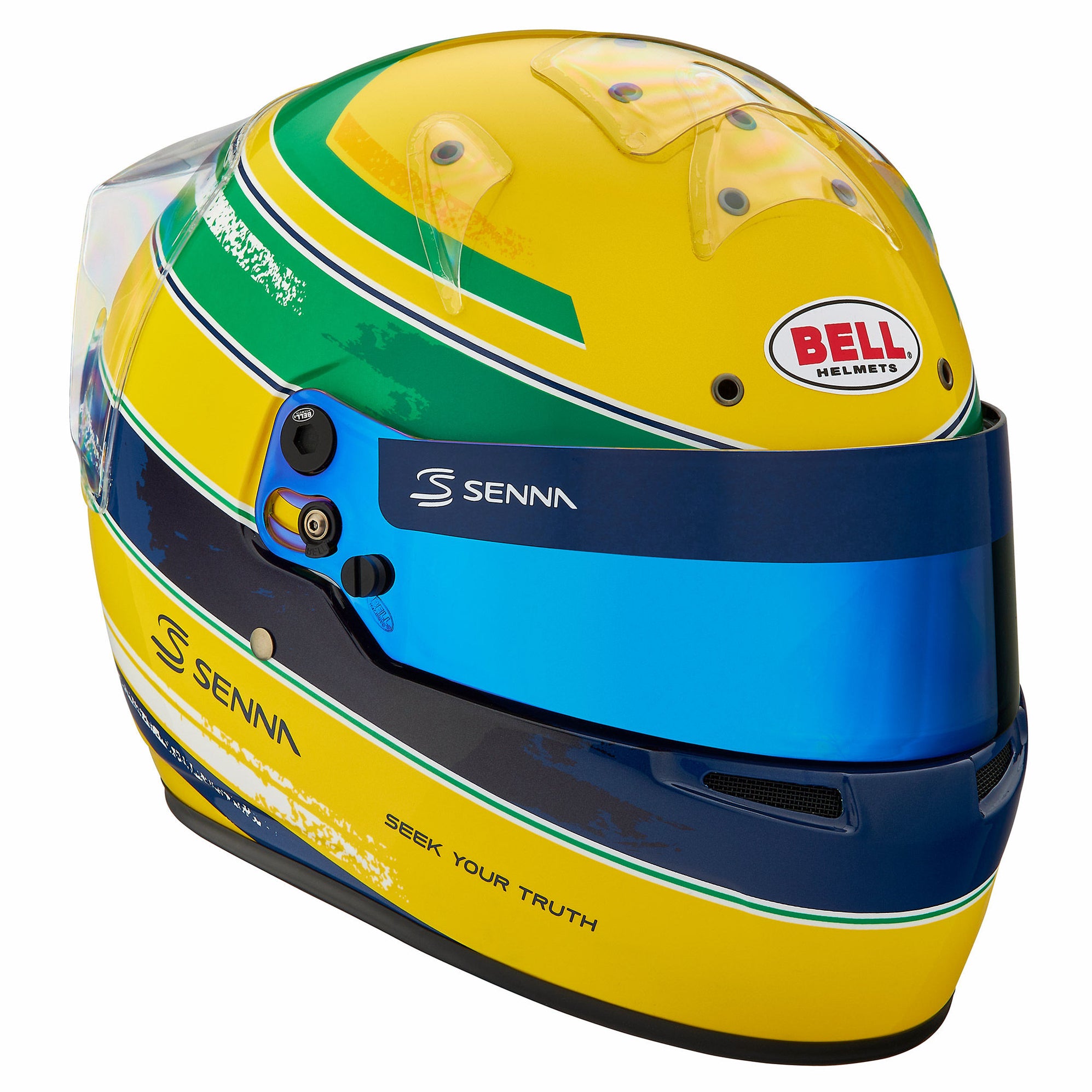 Bell KC7-CMR Kart Helmet, Ayrton Senna Special Edition, Fast Racer ...