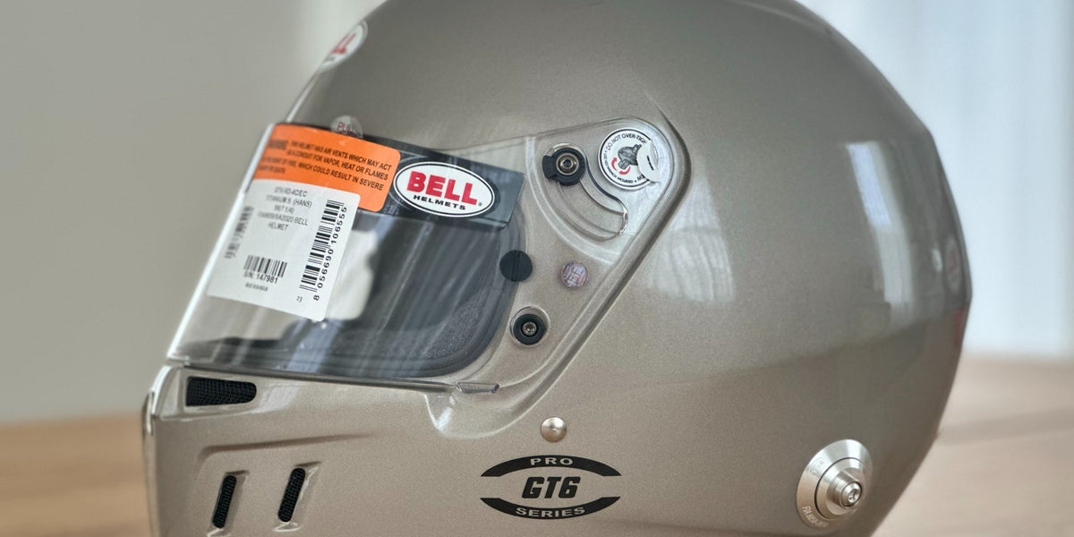 Bell GT6 RD-4C/EC Racing Helmet with Mic / Ear Cups / Drinking Tube ...