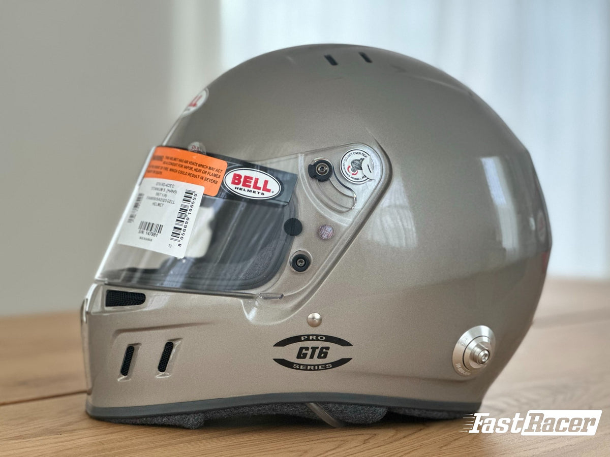 Bell GT6 RD-4C/EC Composite Racing Helmet With Radio, Drinking Tube ...