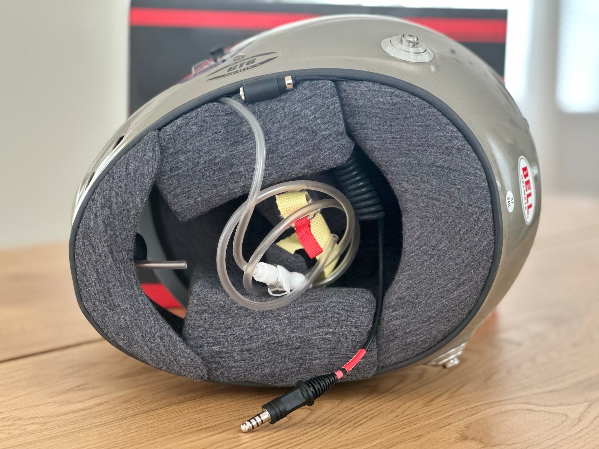 Bell GT6 RD-4C Composite Racing Helmet With Radio - Snell SA2020, FIA ...