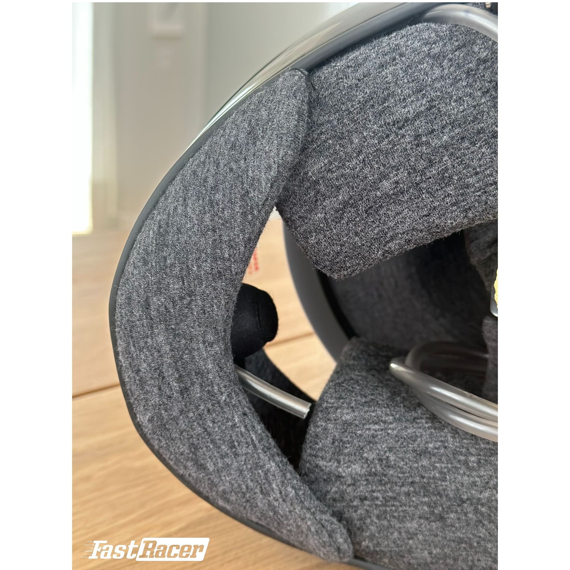 Bell GT6 RD-4C/EC Carbon Racing Helmet with Mic / Ear Cups / Drinking ...