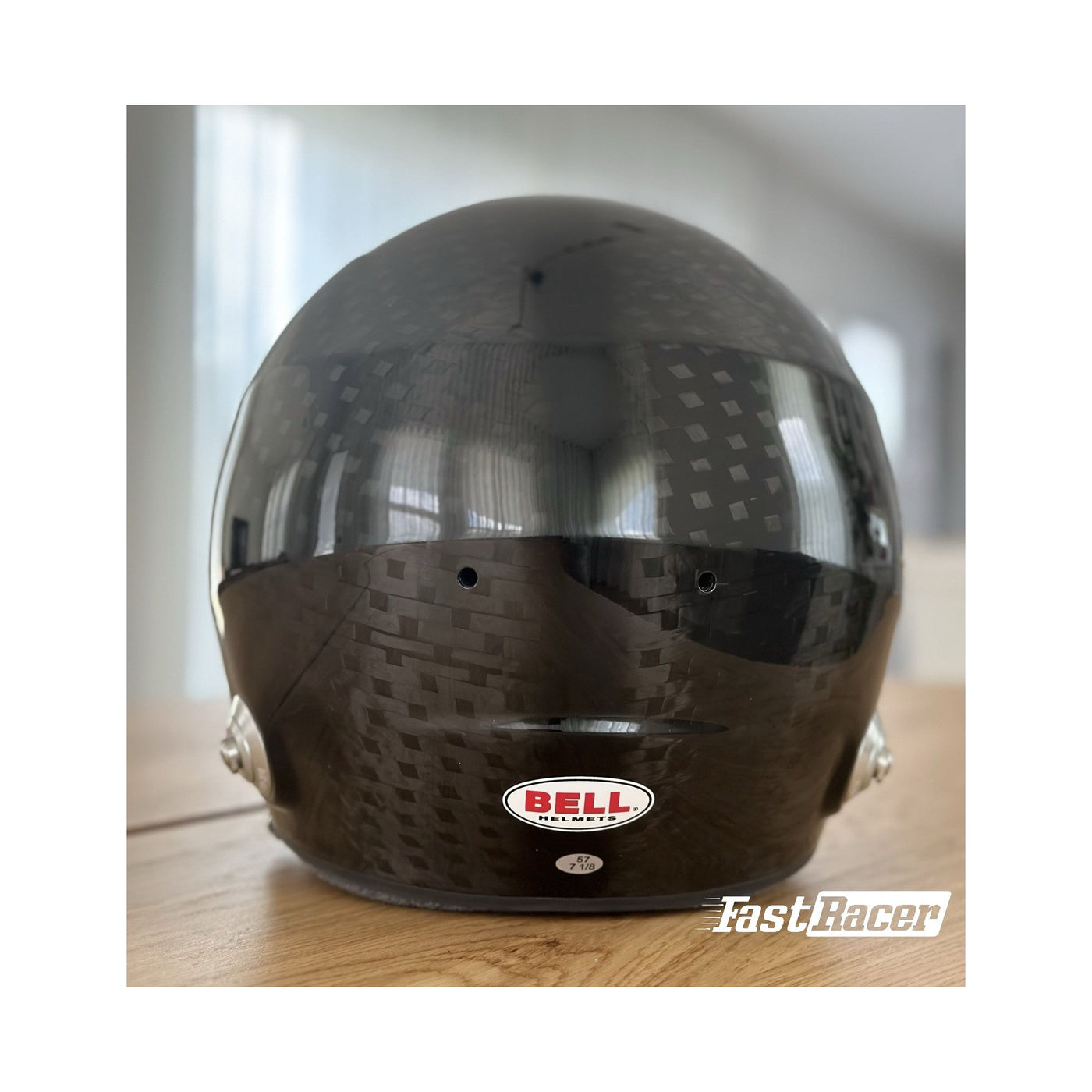 Bell GT6 RD-4C/EC Carbon Racing Helmet with Mic / Ear Cups / Drinking ...