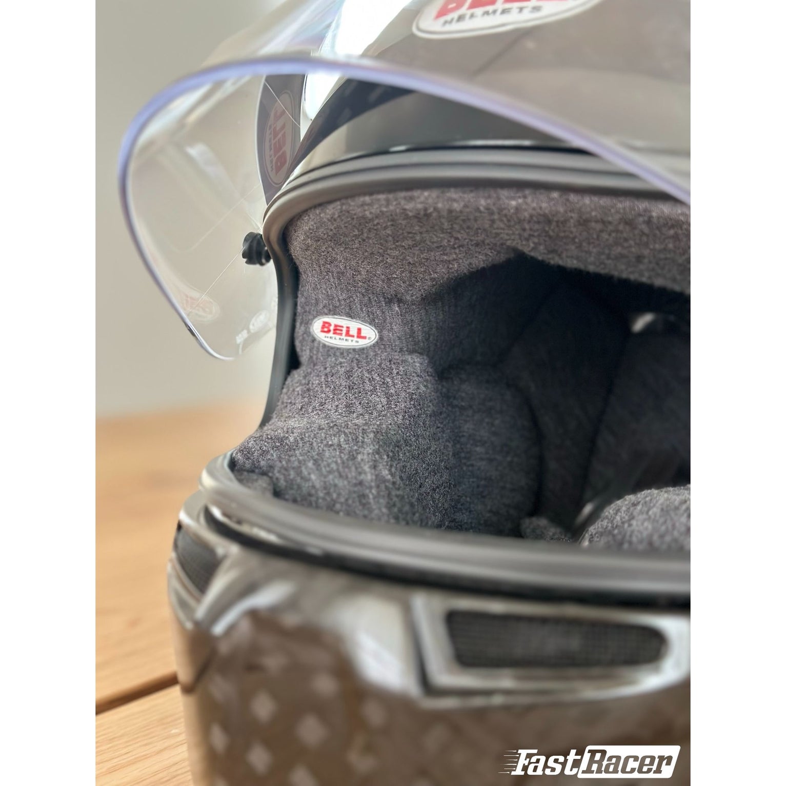 Bell GT6 RD-4C Carbon Racing Helmet - Radio, 4-Pin IMSA Connector ...