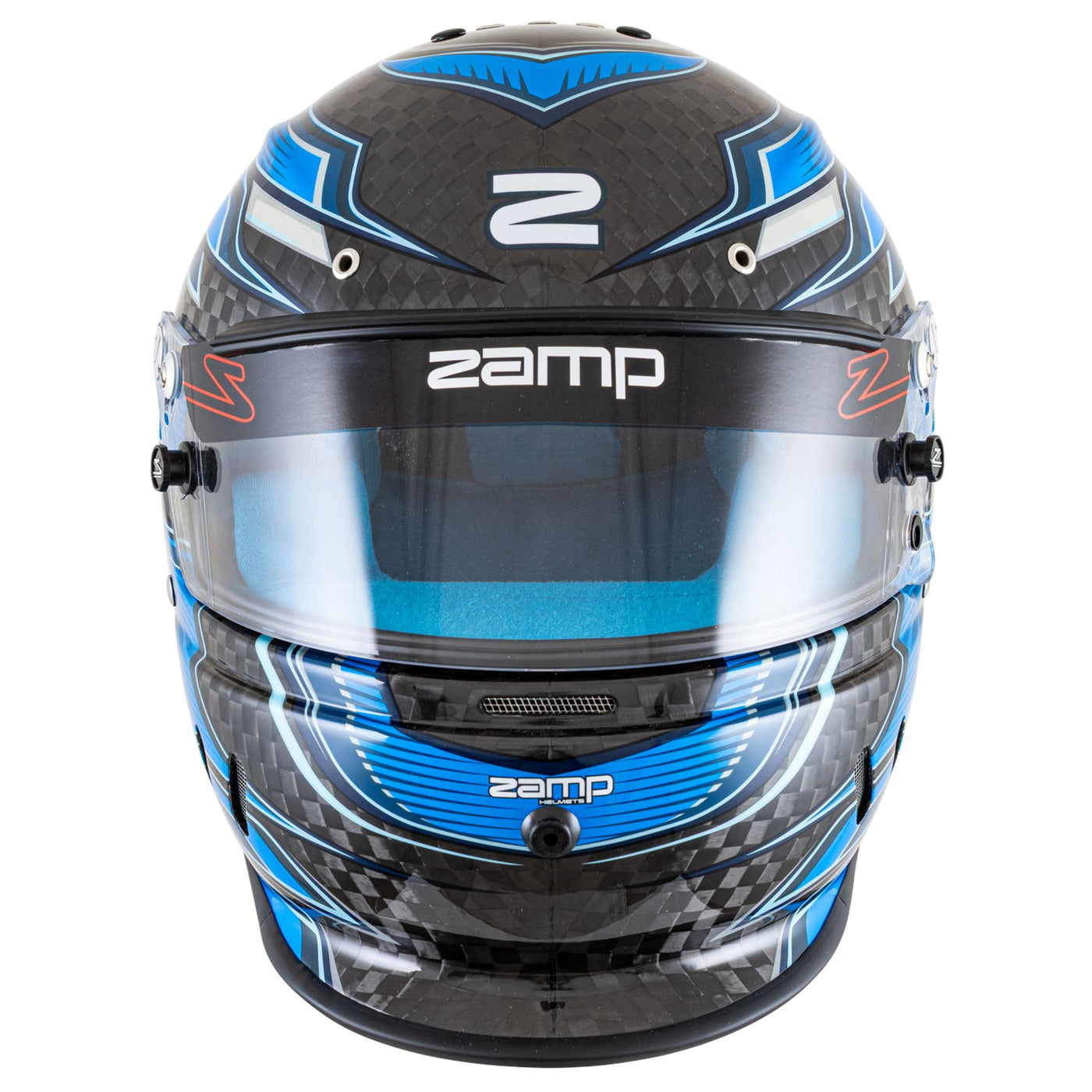 Zamp RZ-67D Carbon Dirt Performance Race Helmet / Color Match Interior ...