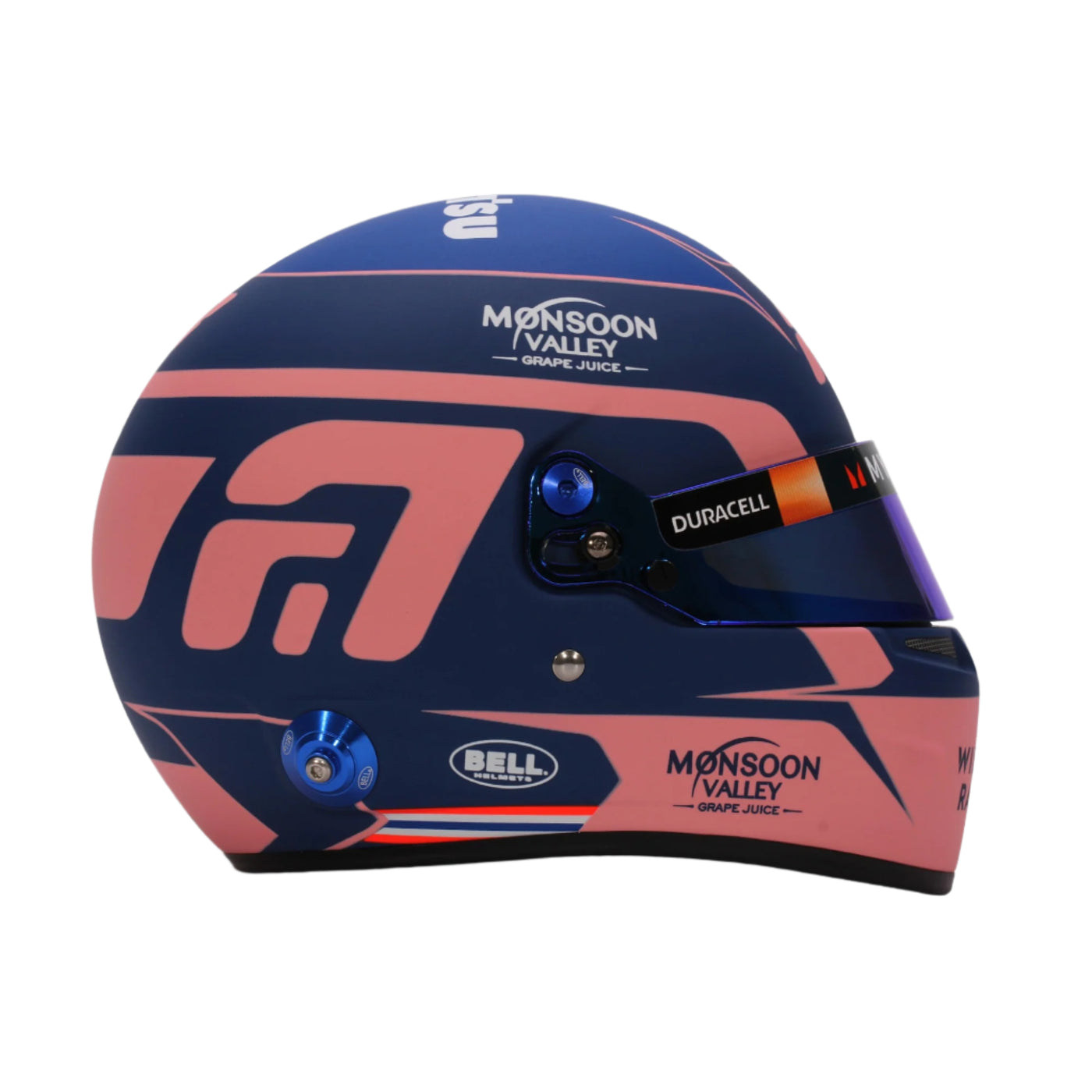 Bell 1:2 Scale F1 Mini Helmet Alex Albon 2024 Williams Formula 1 Team ...
