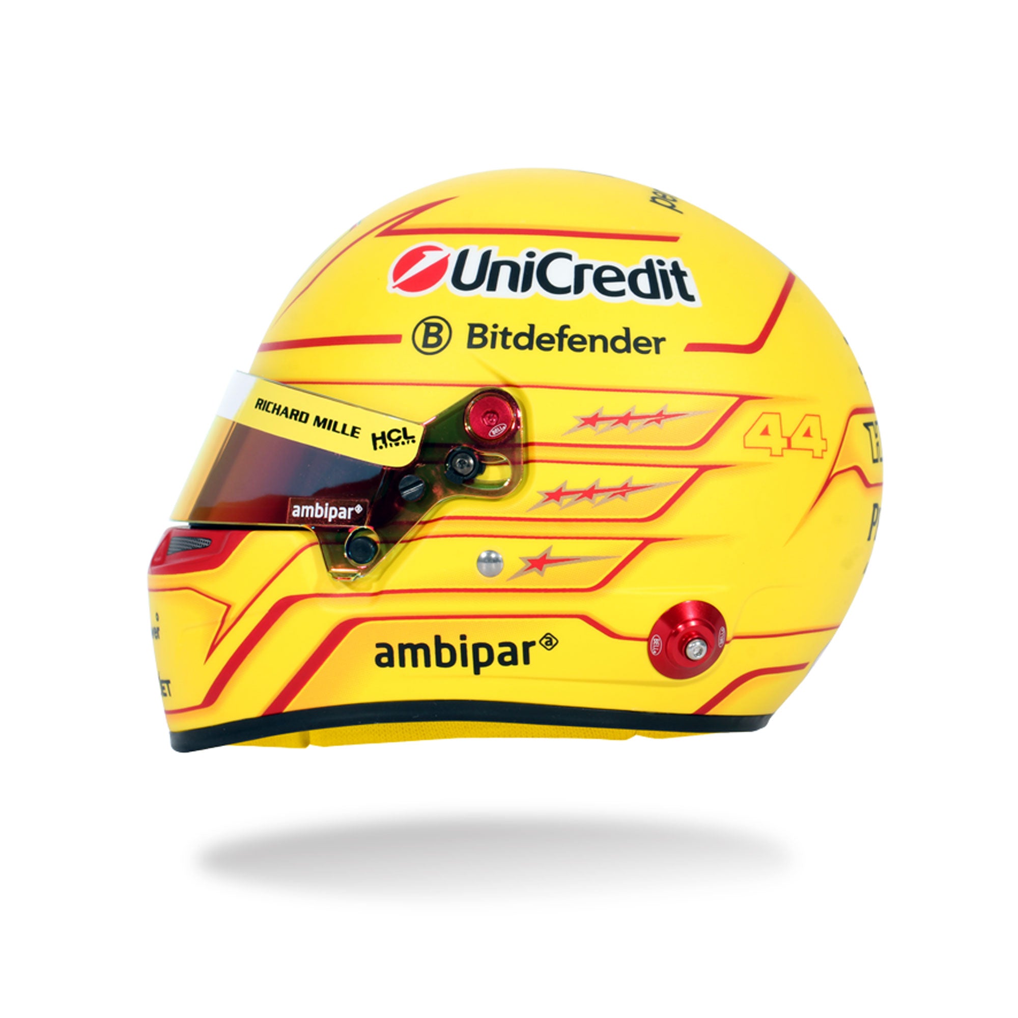 Buy Bell 1:2 Scale F1 Mini Helmet Lewis Hamilton / Ferrari - 2025 ...