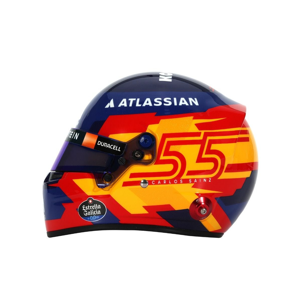 Buy Bell 1:2 Scale F1 Mini Helmet Carlos Sainz / Williams - 2025 F1 ...
