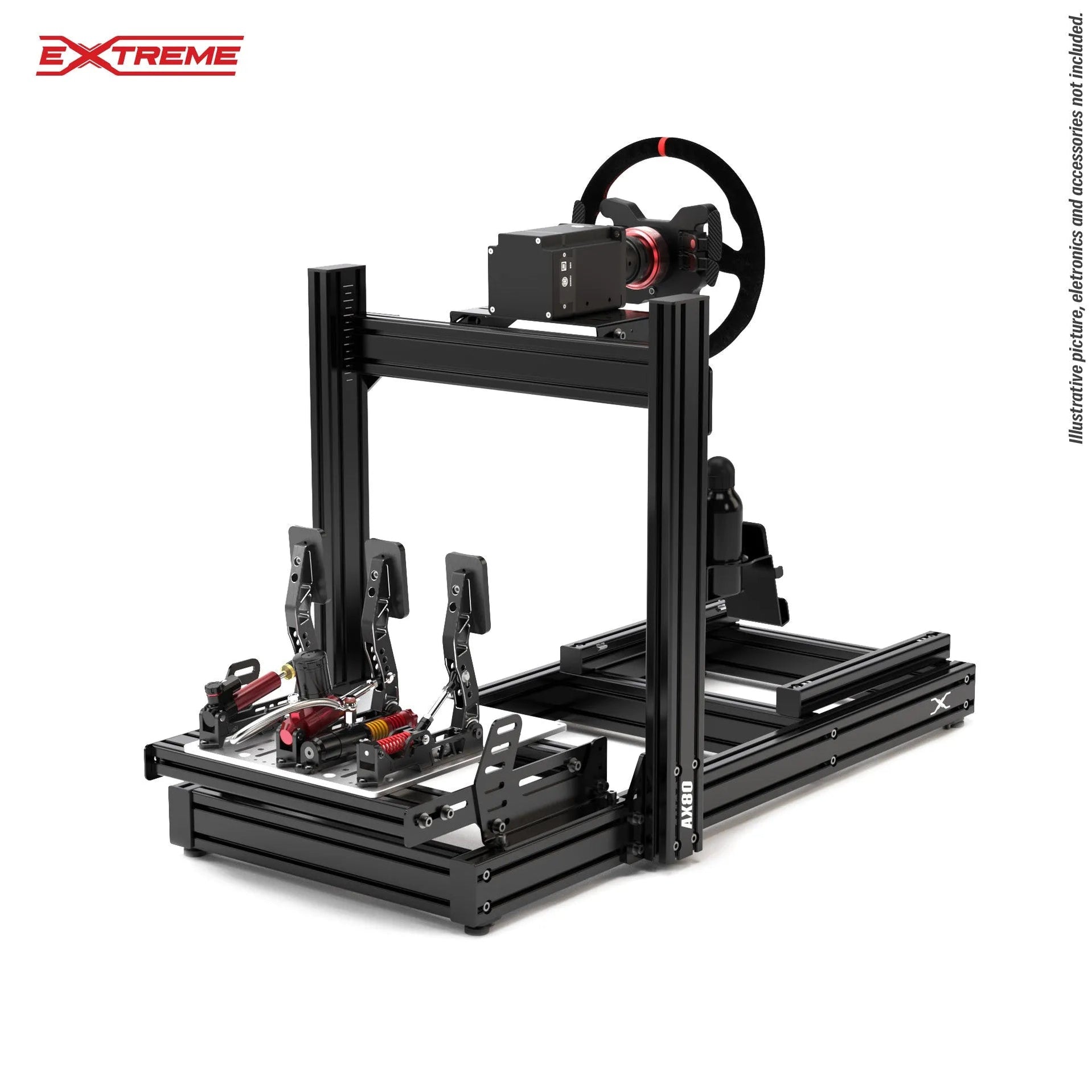 Extreme SimRacing AX80 Aluminum Profile Sim Racing Rig — FAST RACER