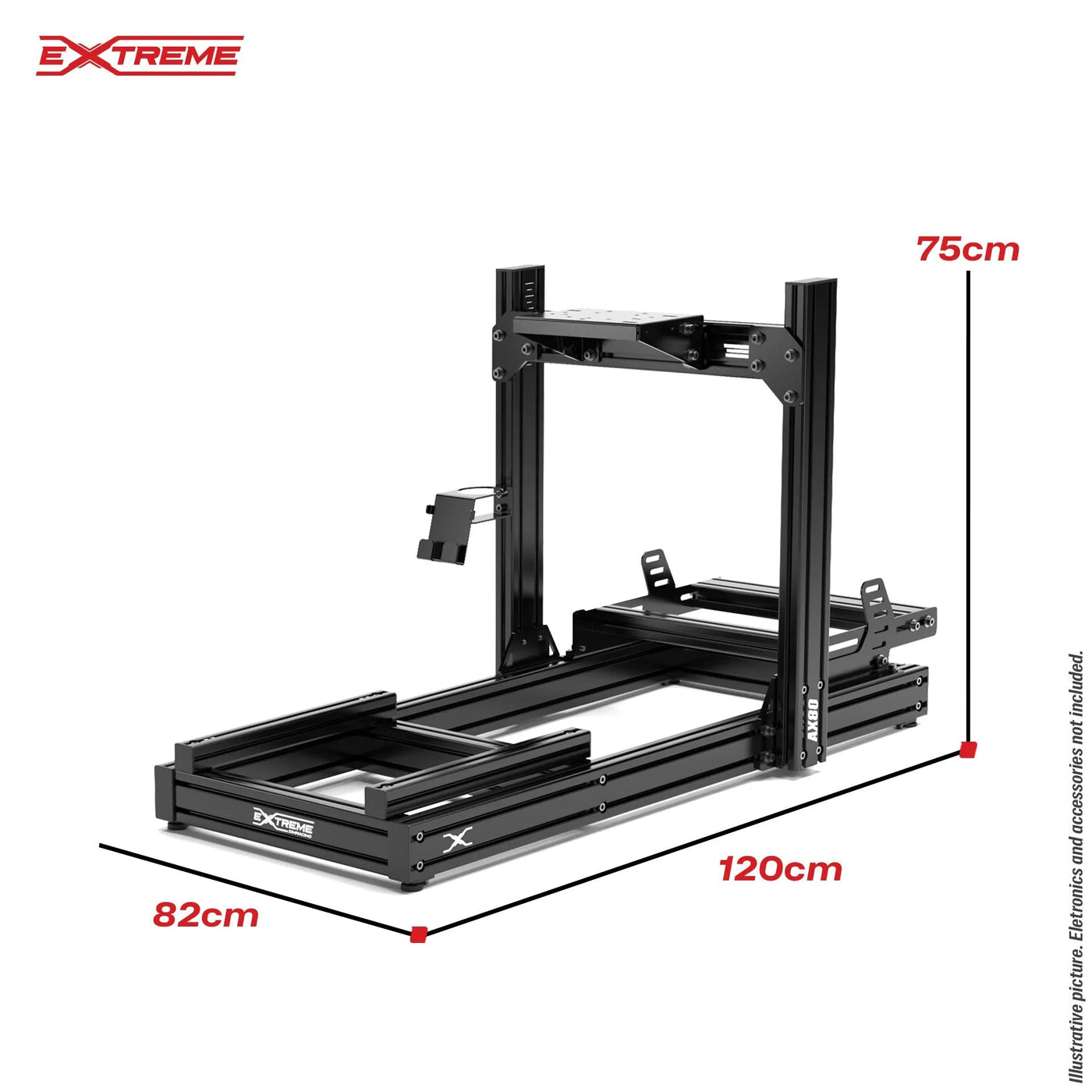 Extreme SimRacing AX80 Aluminum Profile Sim Racing Rig — FAST RACER