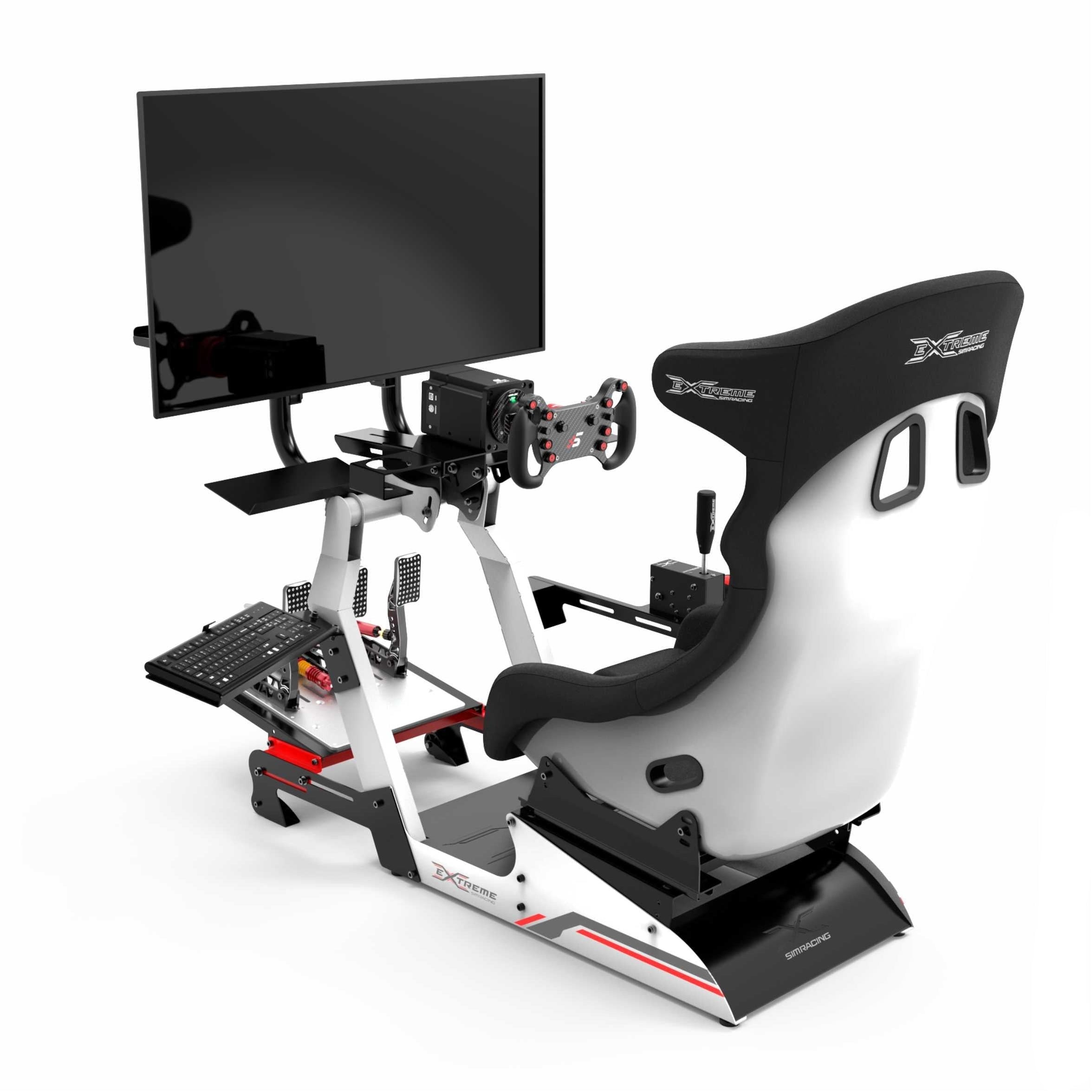 Extreme SimRacing Cockpit P1 3.0 Fully Accessorized — FAST RACER