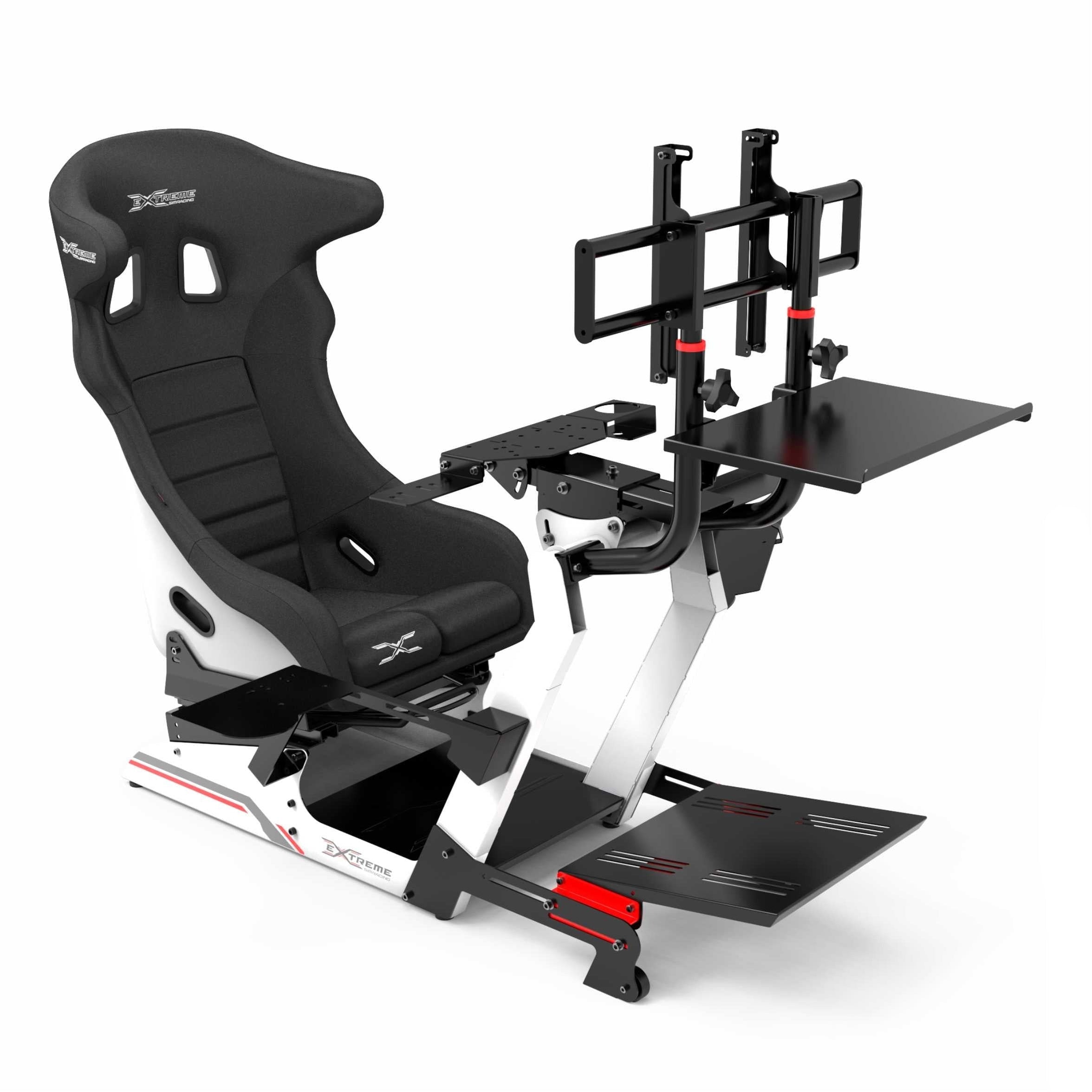 Extreme SimRacing Cockpit P1 3.0 Fully Accessorized — FAST RACER