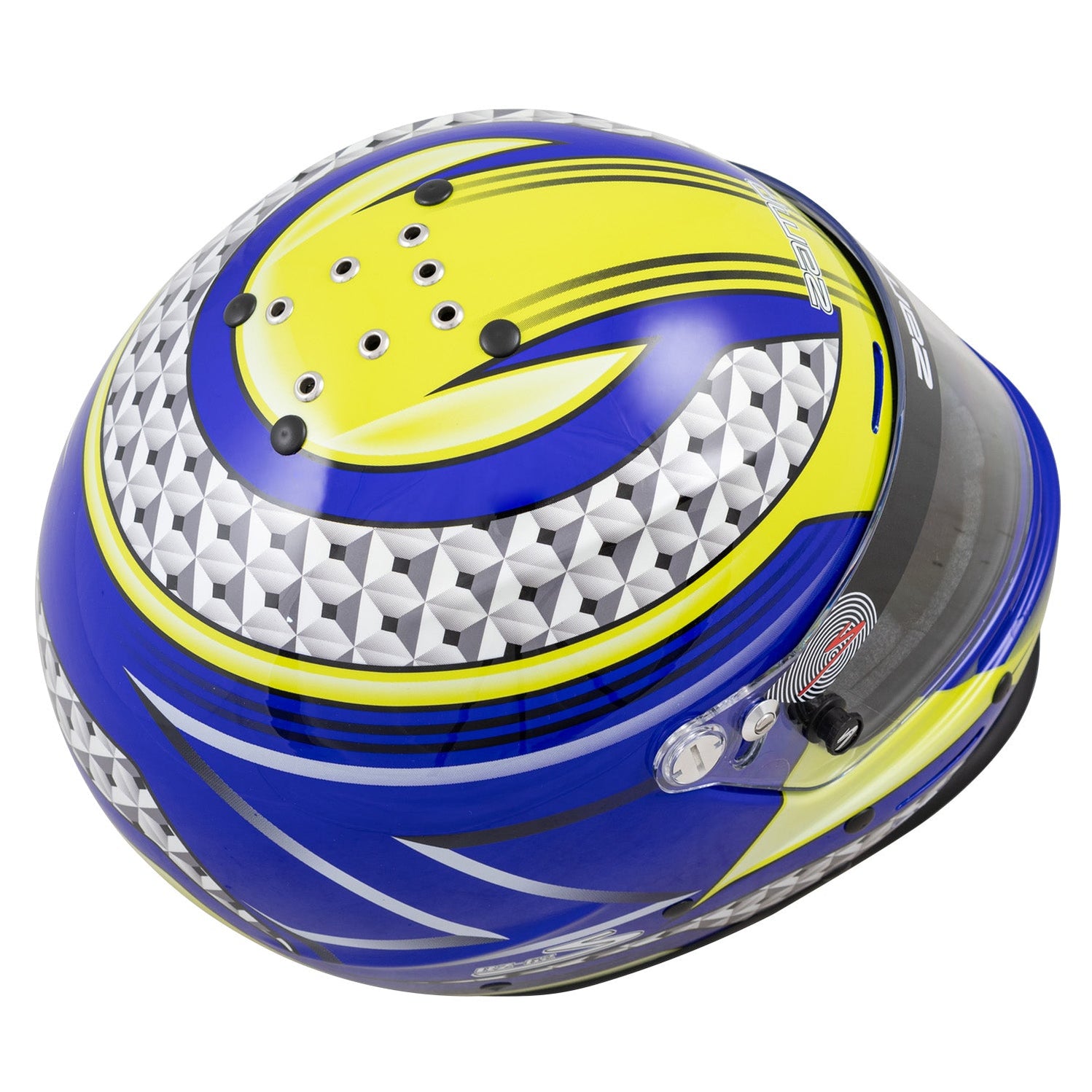 Zamp RZ-62 Aramid Graphic Snell SA2020 Racing Helmet - Fast Racer ...