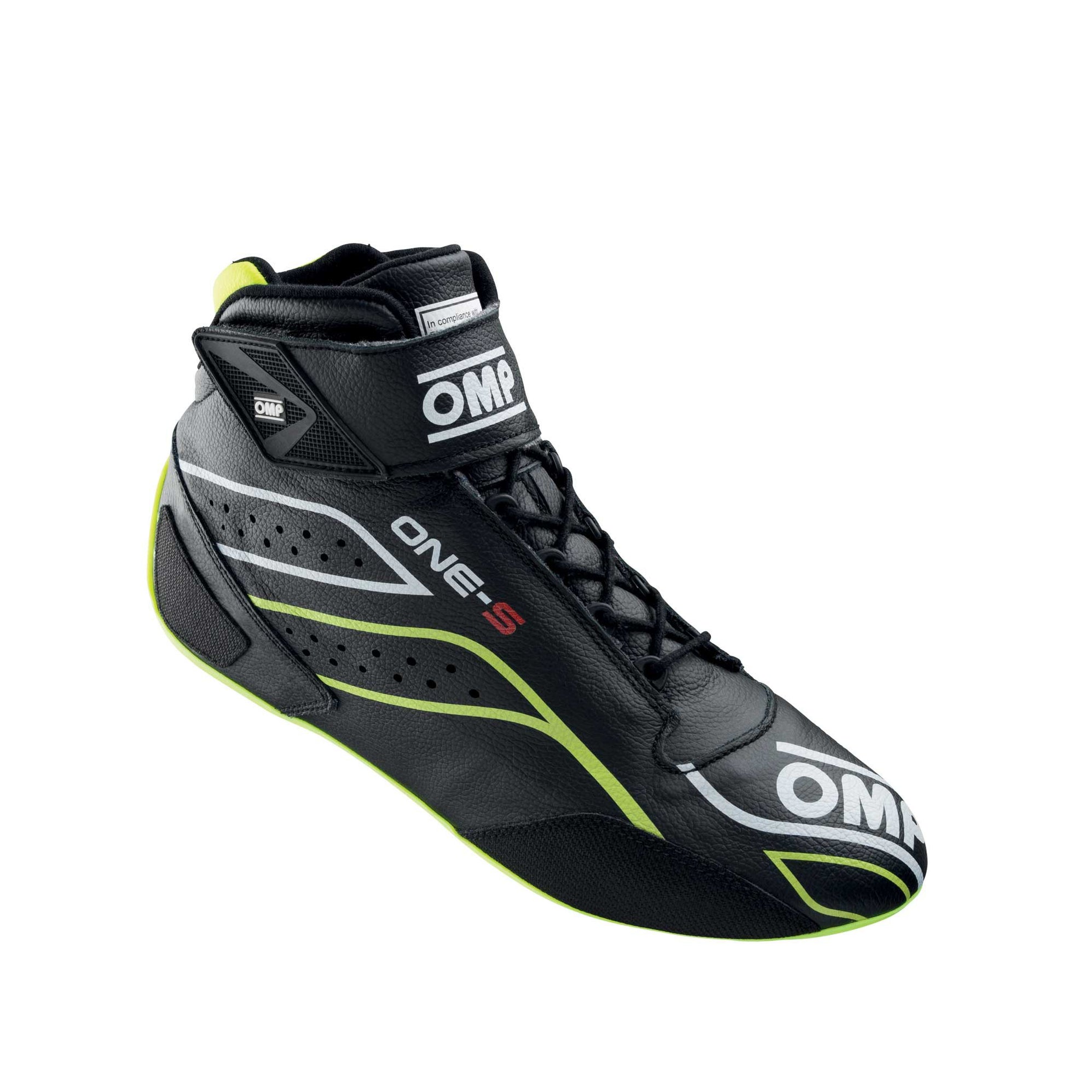 OMP ONE-S Racing Shoes - FIA 8856-2000 and SFI 3.3/5 - Fast Racer ...