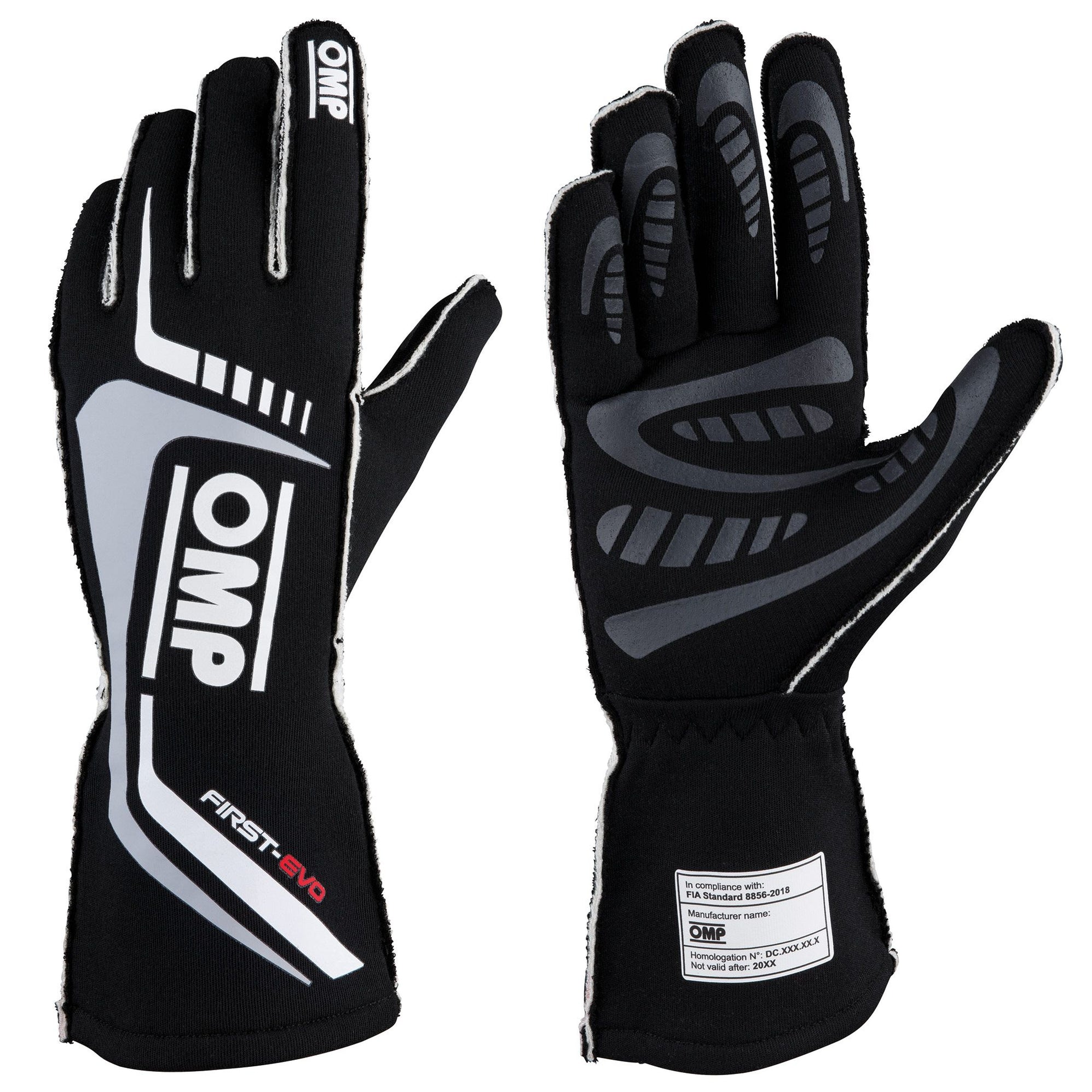 OMP FIRST-EVO Racing Gloves - Fast Racer — FAST RACER