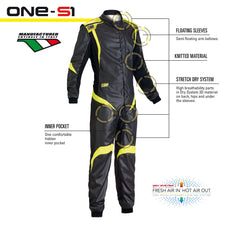 OMP ONE-S1 Racing Suit - Fast Racer — FAST RACER